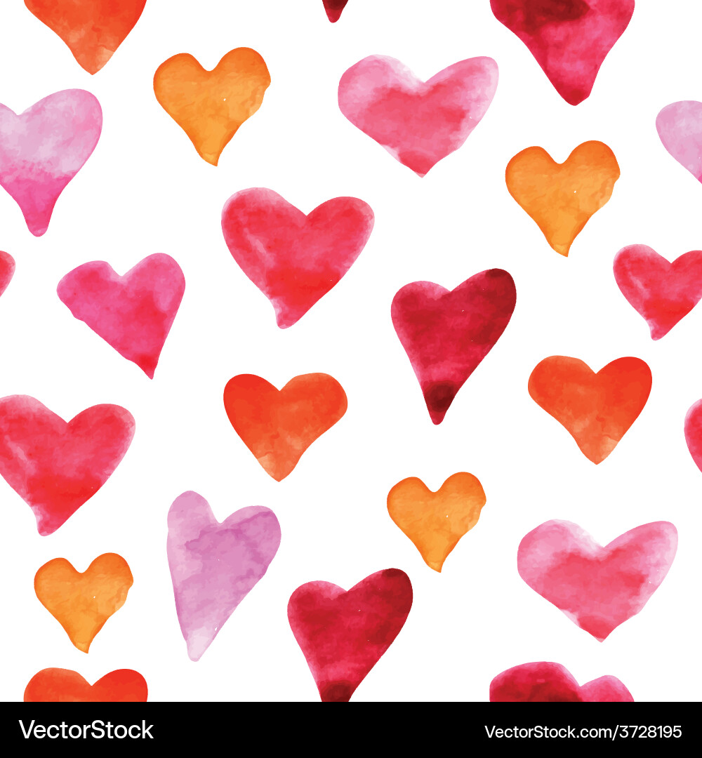 Water heart background Royalty Free Vector Image
