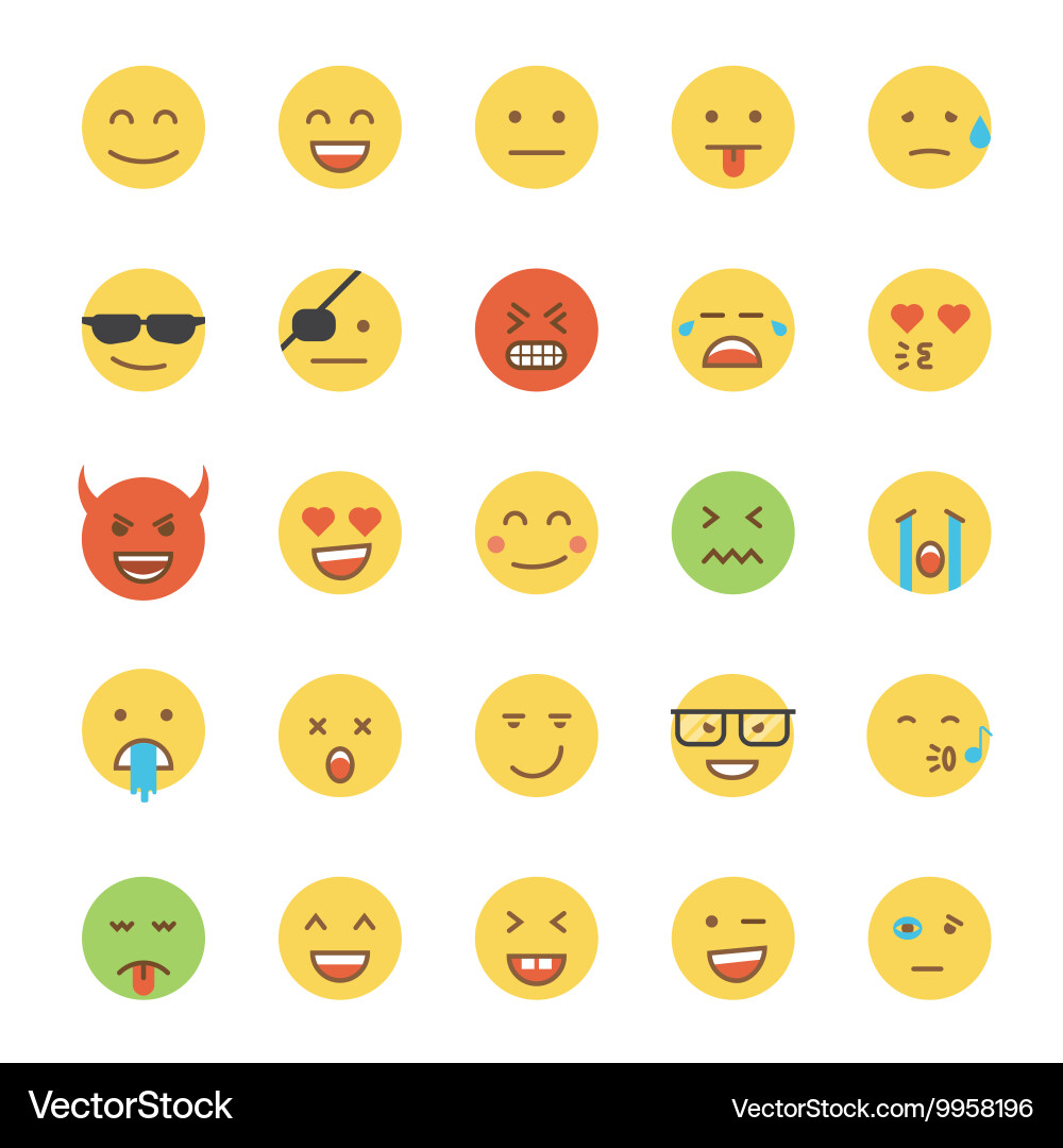 Round Face Cute Vector Images (over 13,000)
