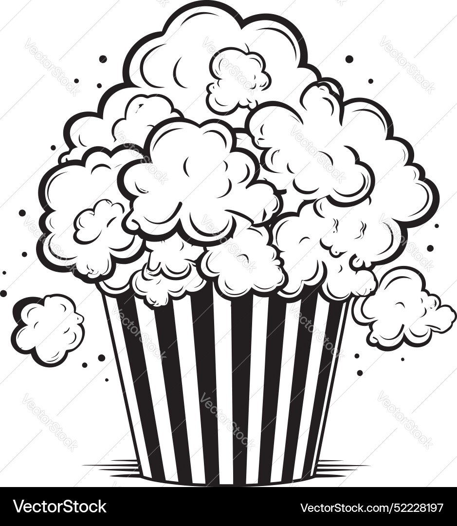 Gourmet gratification stylish black logo design Vector Image