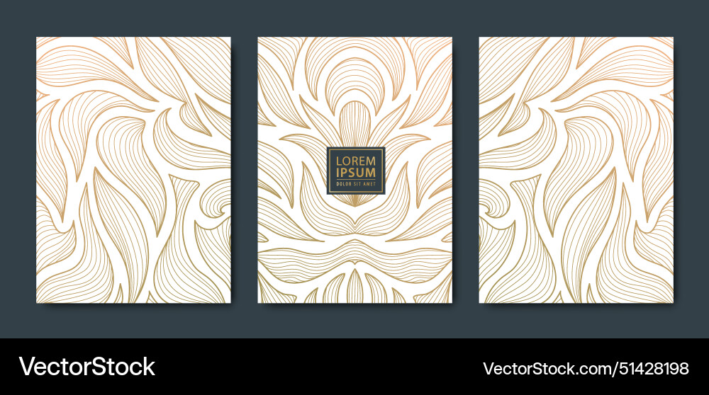 Gold Box Template Vector Images (over 12,000)
