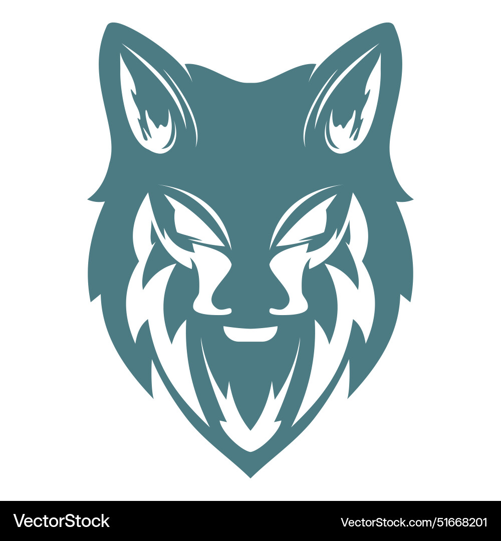 Wolf design Royalty Free Vector Image - VectorStock