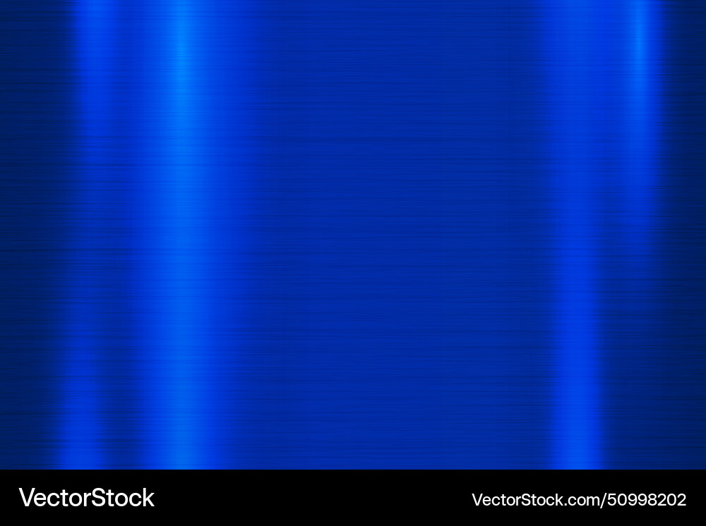 Dark blue brushed steel texture chrome Royalty Free Vector