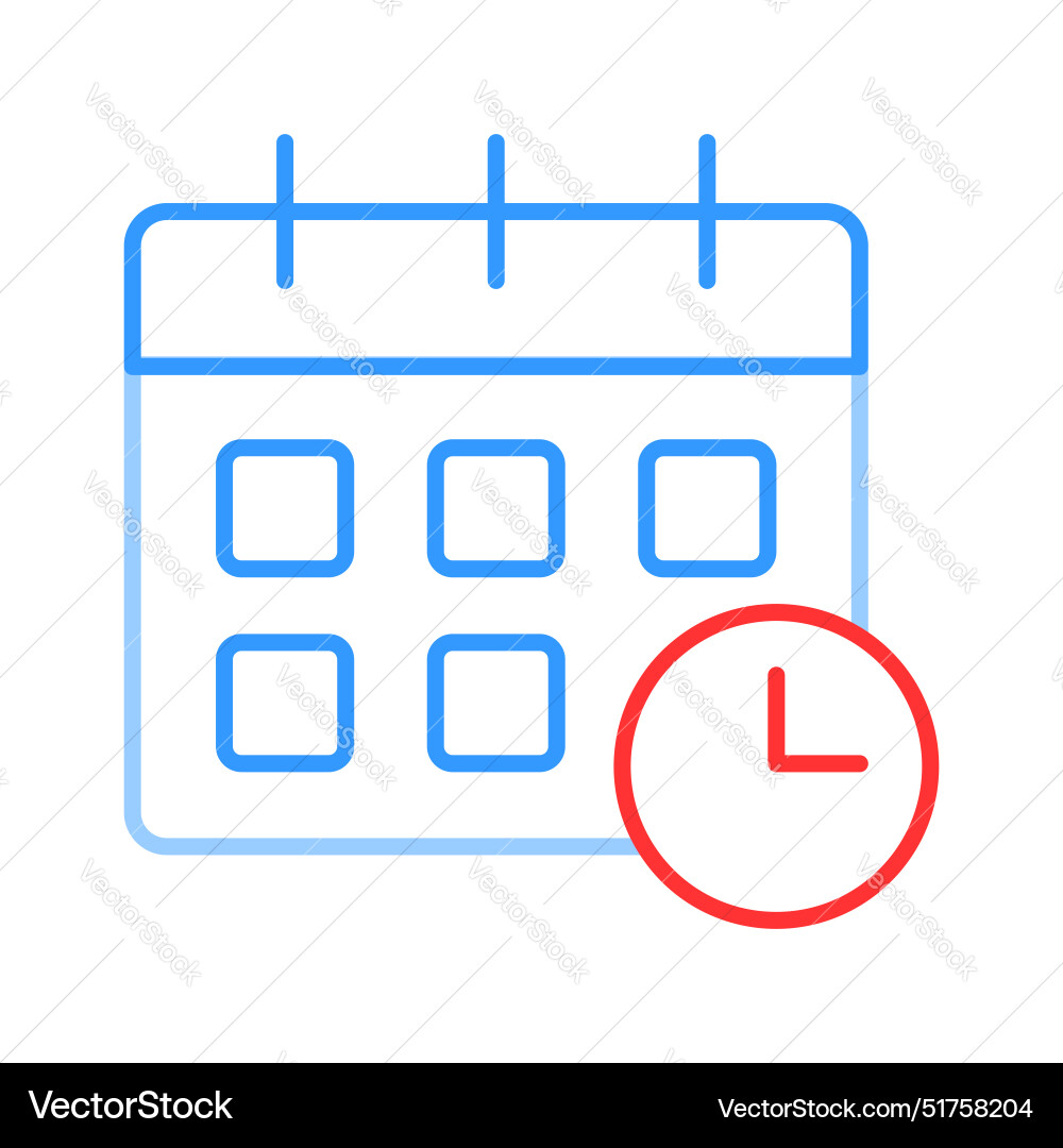 Timetable Royalty Free Vector Image - VectorStock