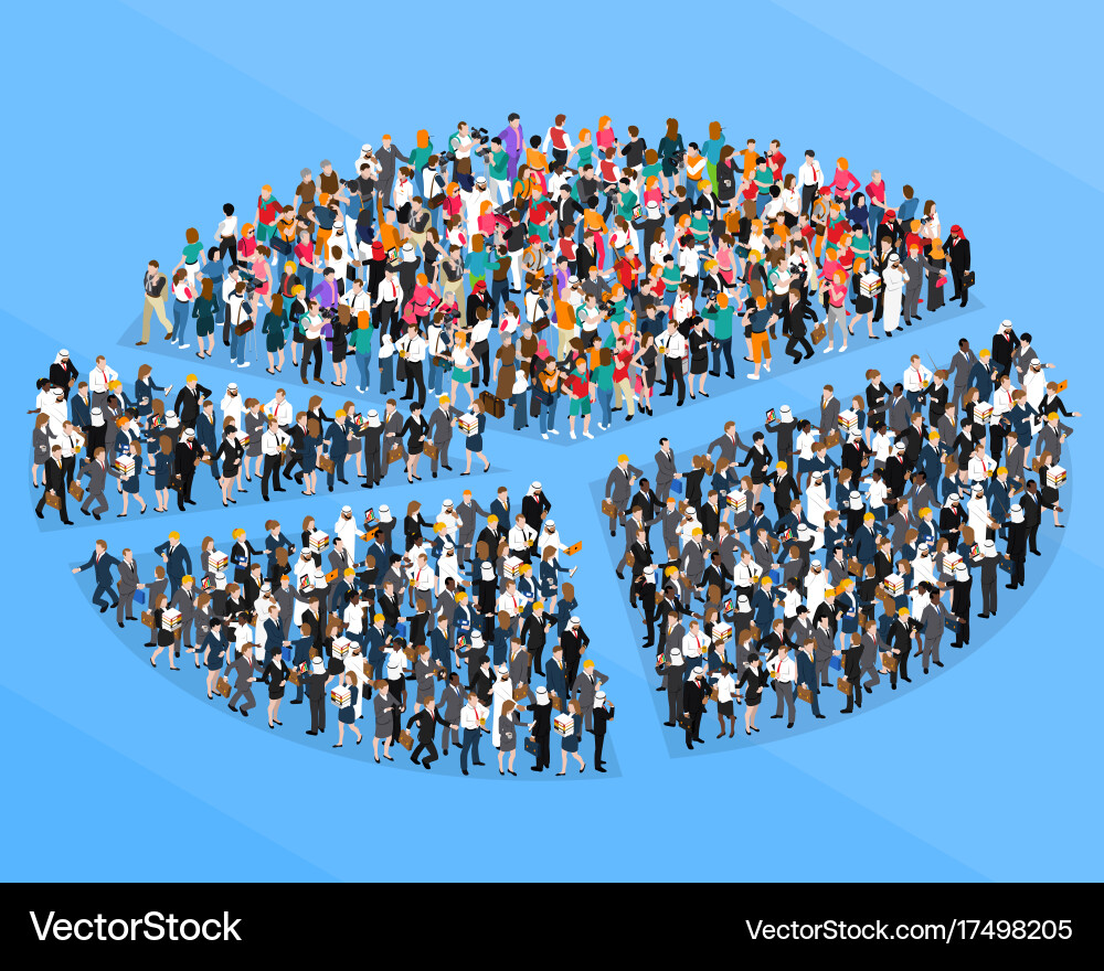Isometric People Silhouette Vector Images (over 6,400)