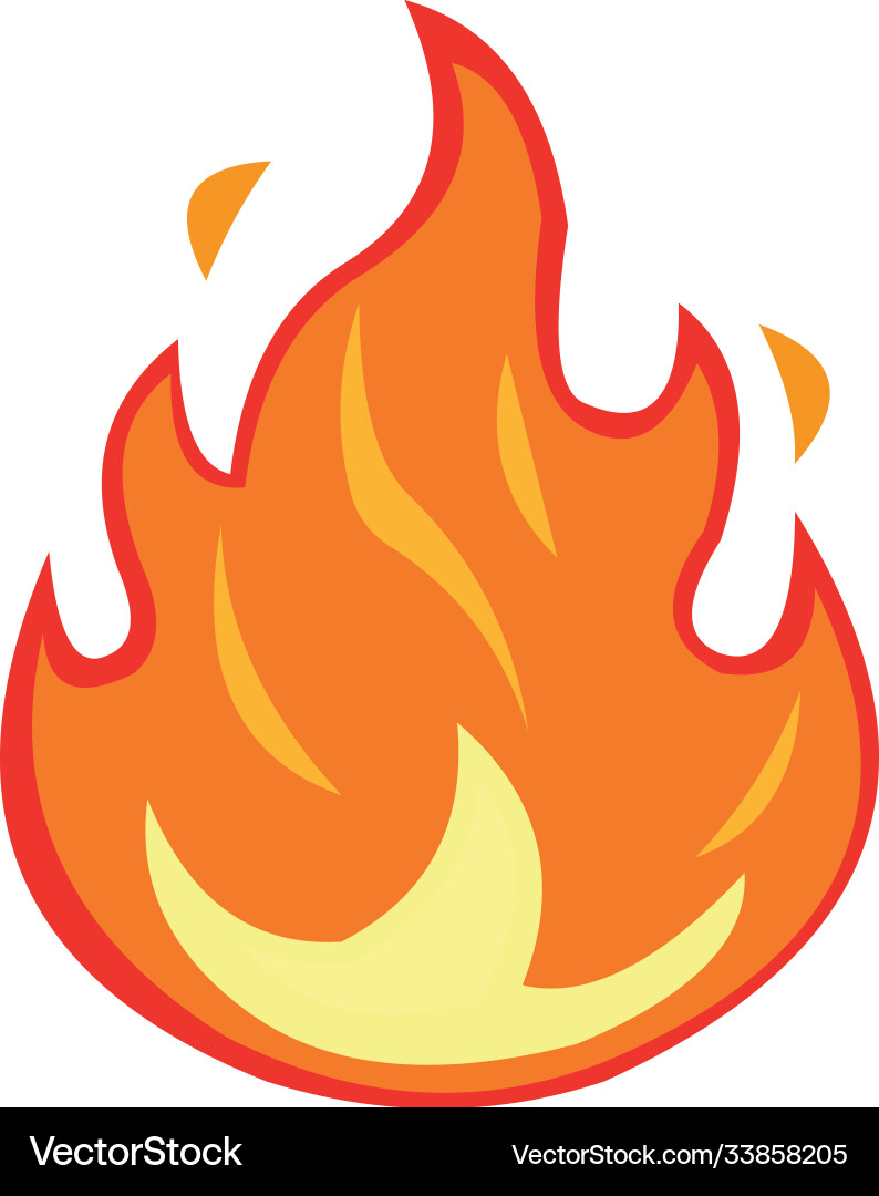 Fire Royalty Free Vector Image - VectorStock
