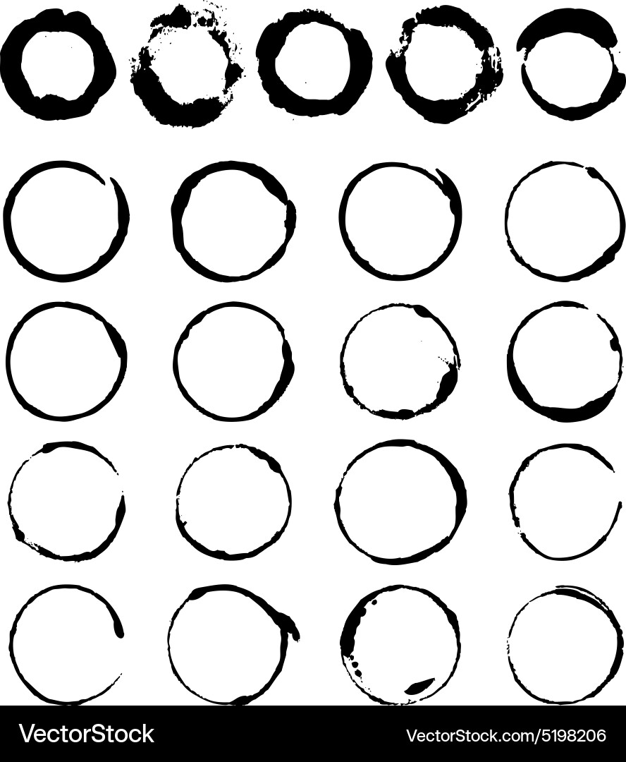 Wet Stain Marks Royalty Free Vector Image - VectorStock