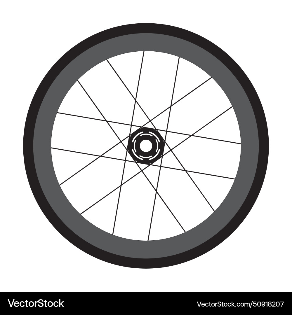 Fixie wheels icon Royalty Free Vector Image - VectorStock