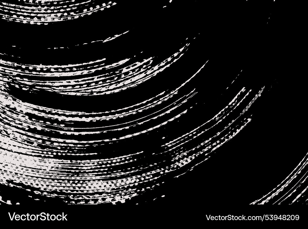 Abstract brush background from round brush strokes