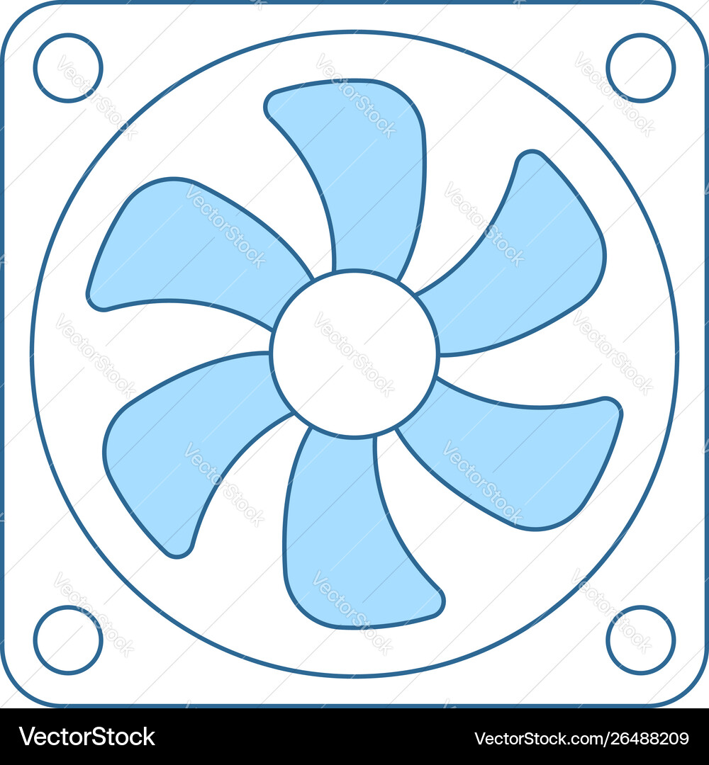 Fan icon Royalty Free Vector Image - VectorStock