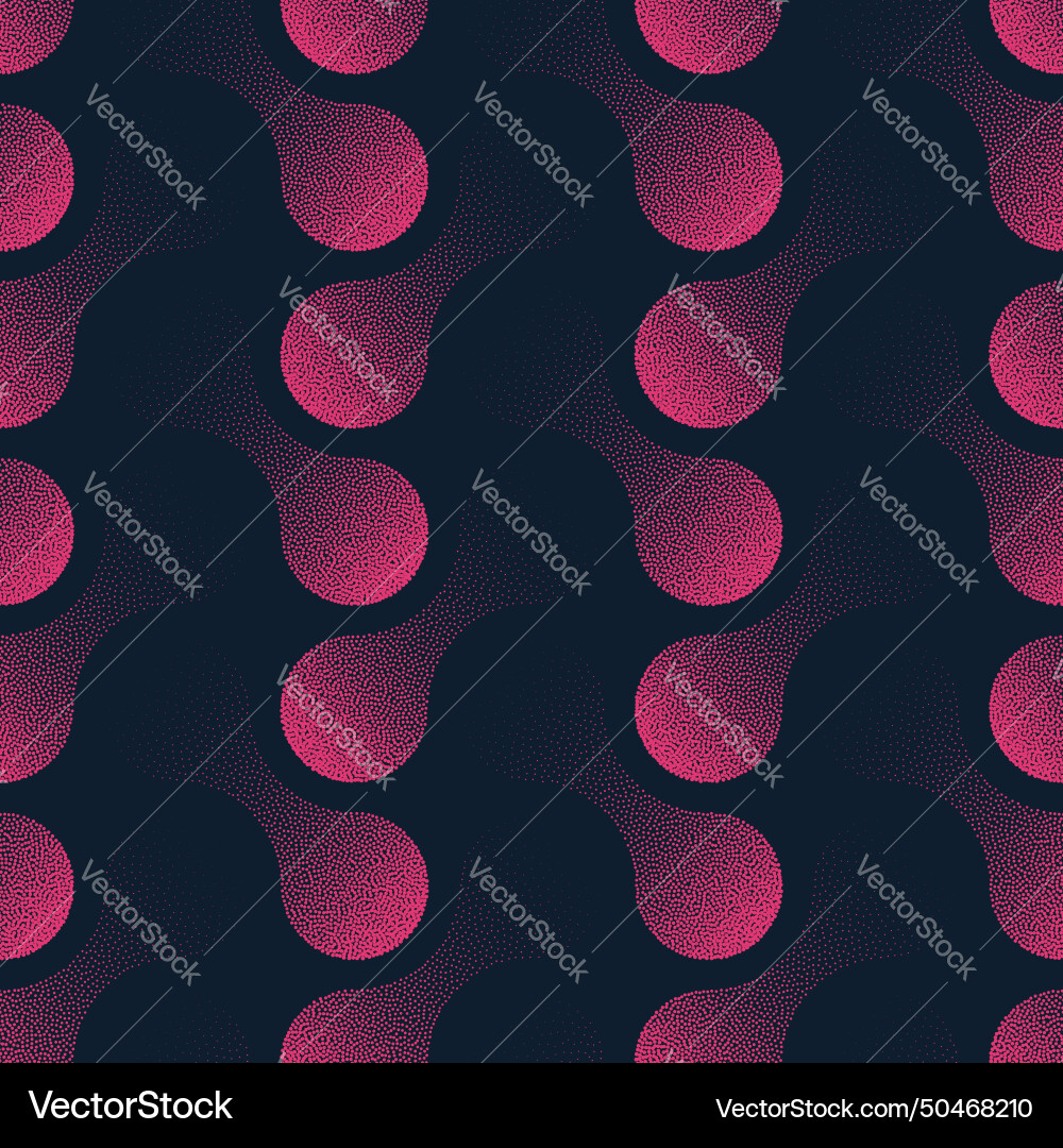 Hypnotic unique seamless pattern trend purple Vector Image