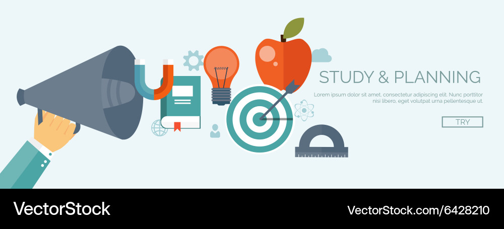 Knowledge & Learning Royalty Free Vector Image
