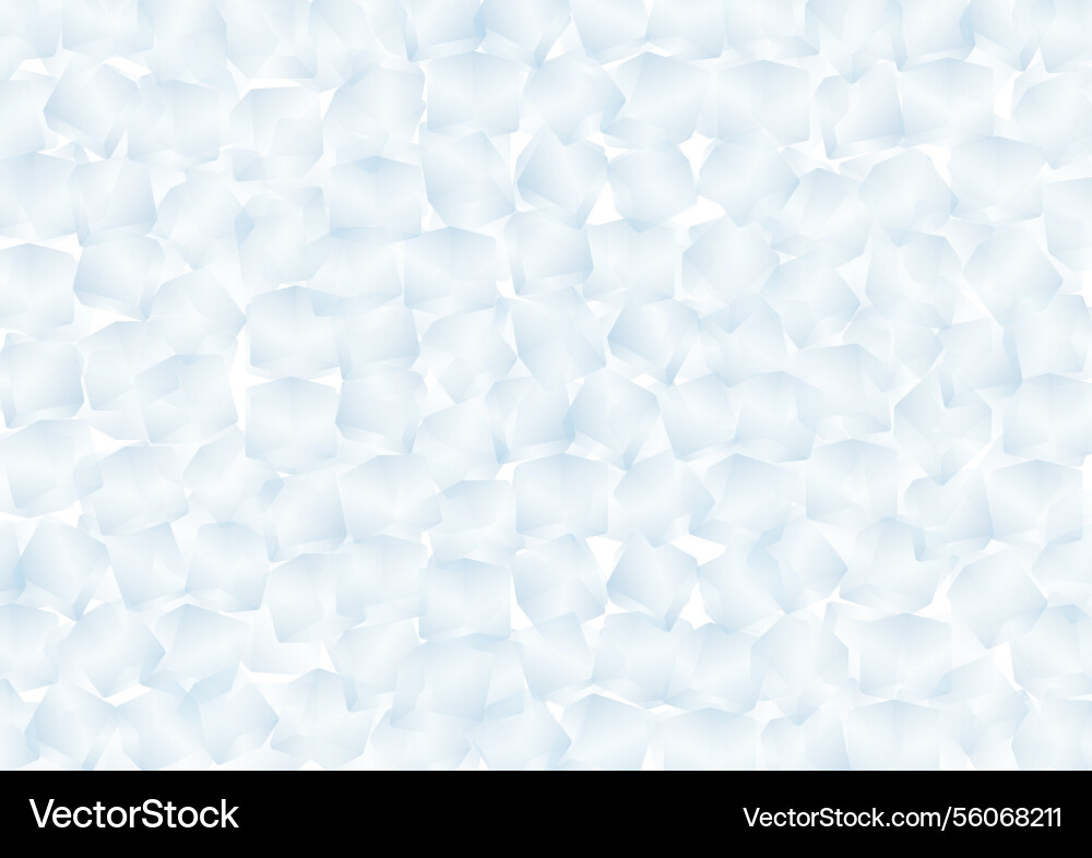 Ice cubes background Royalty Free Vector Image
