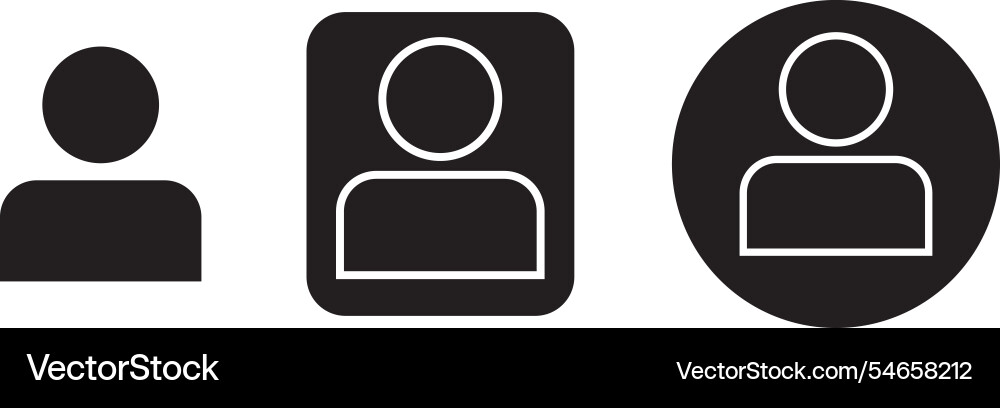 Man social media icon Royalty Free Vector Image