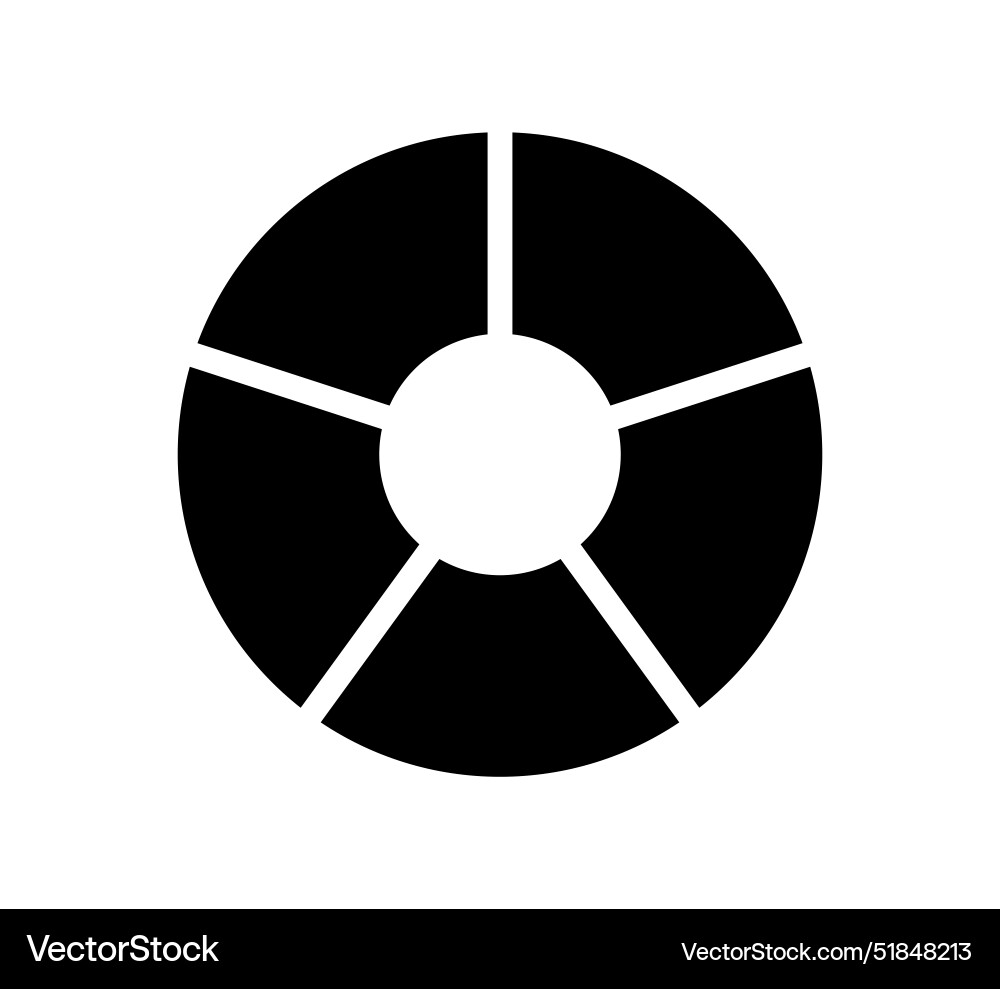 Circle division infographic icon pie chart Vector Image Circle division infographic icon pie chart Vector Image
