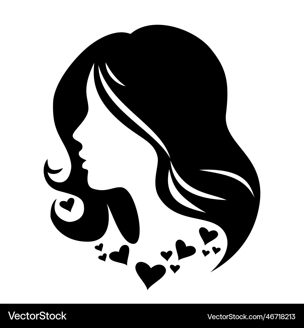Woman Face Silhouette Vector 268+ Thousand Women Face Silhouette