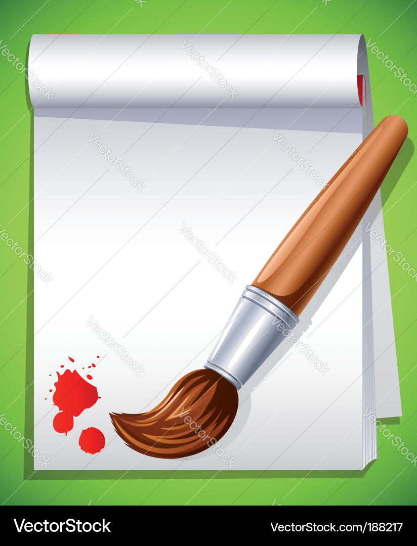 Paintbrush Royalty Free Vector Image - VectorStock
