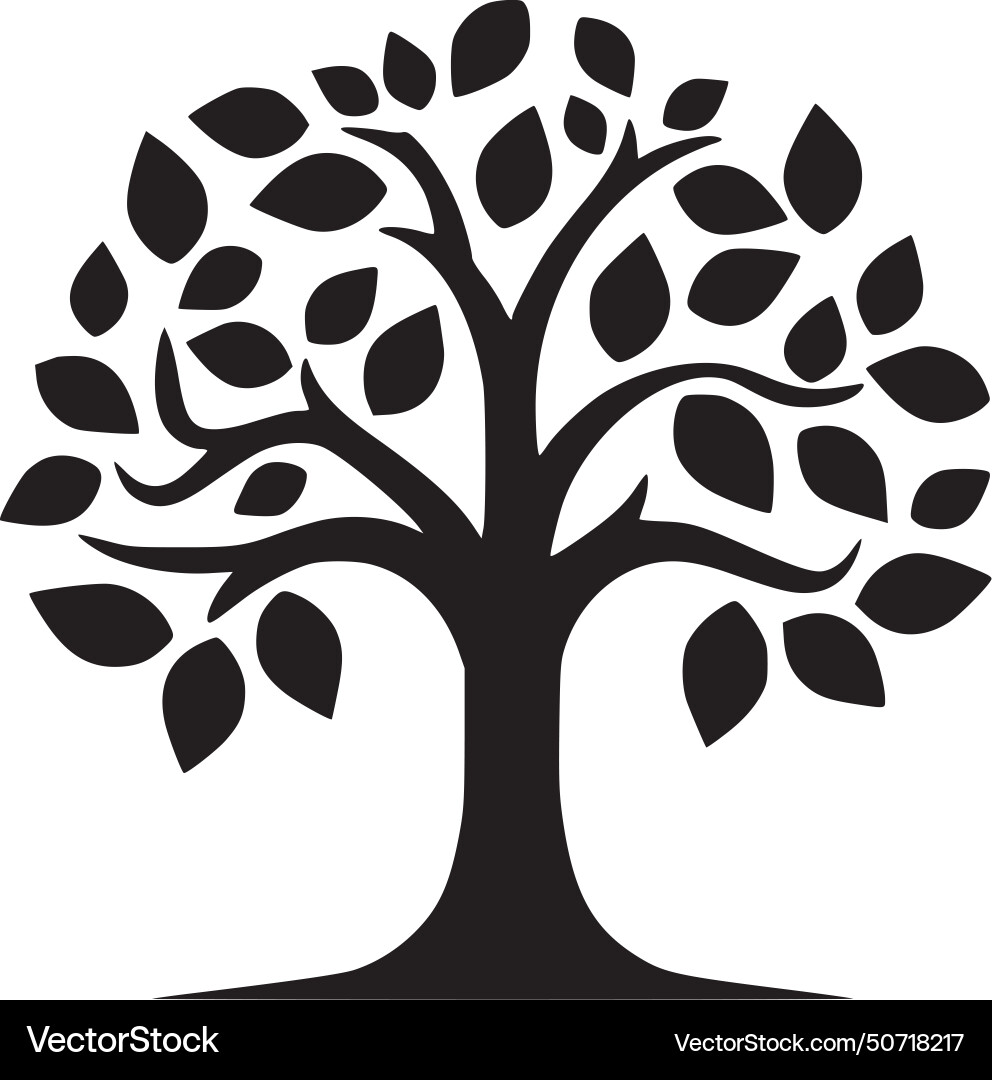 Tree - high quality logo ideal for t-shirt Vector Image