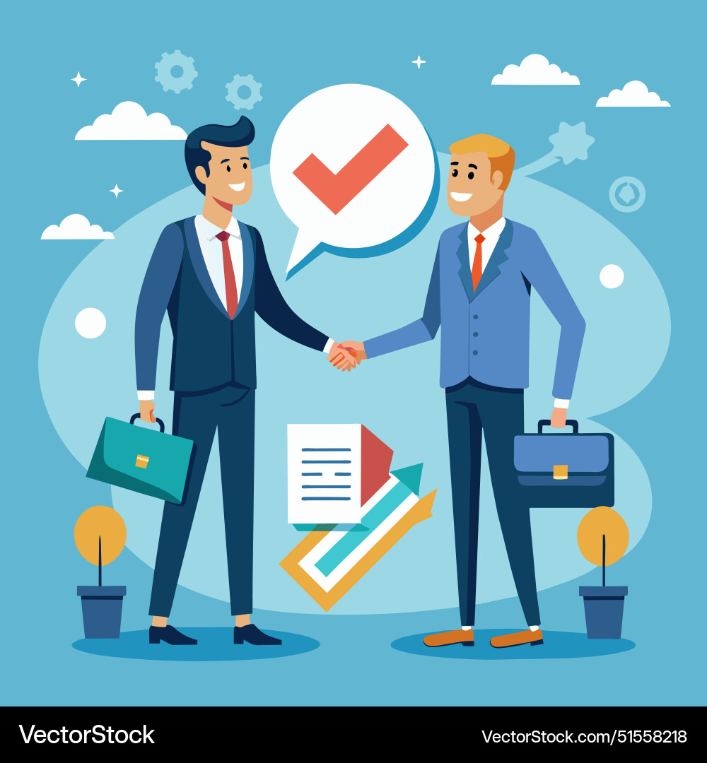 Commitment promise or agreement to deliver Vector Image Commitment promise or agreement to deliver Vector Image