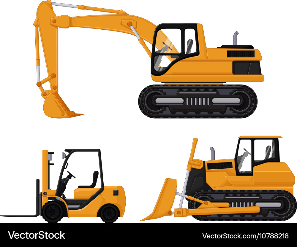 Construction Equipment Royalty Free Vector Image