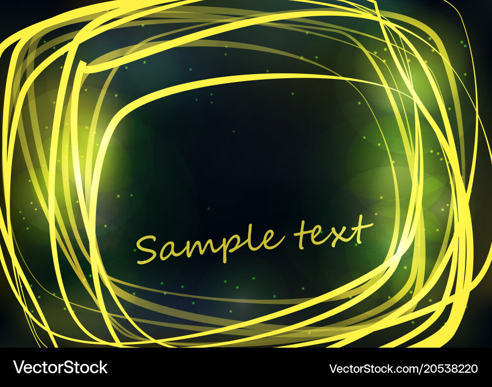 Lightened frame Royalty Free Vector Image - VectorStock