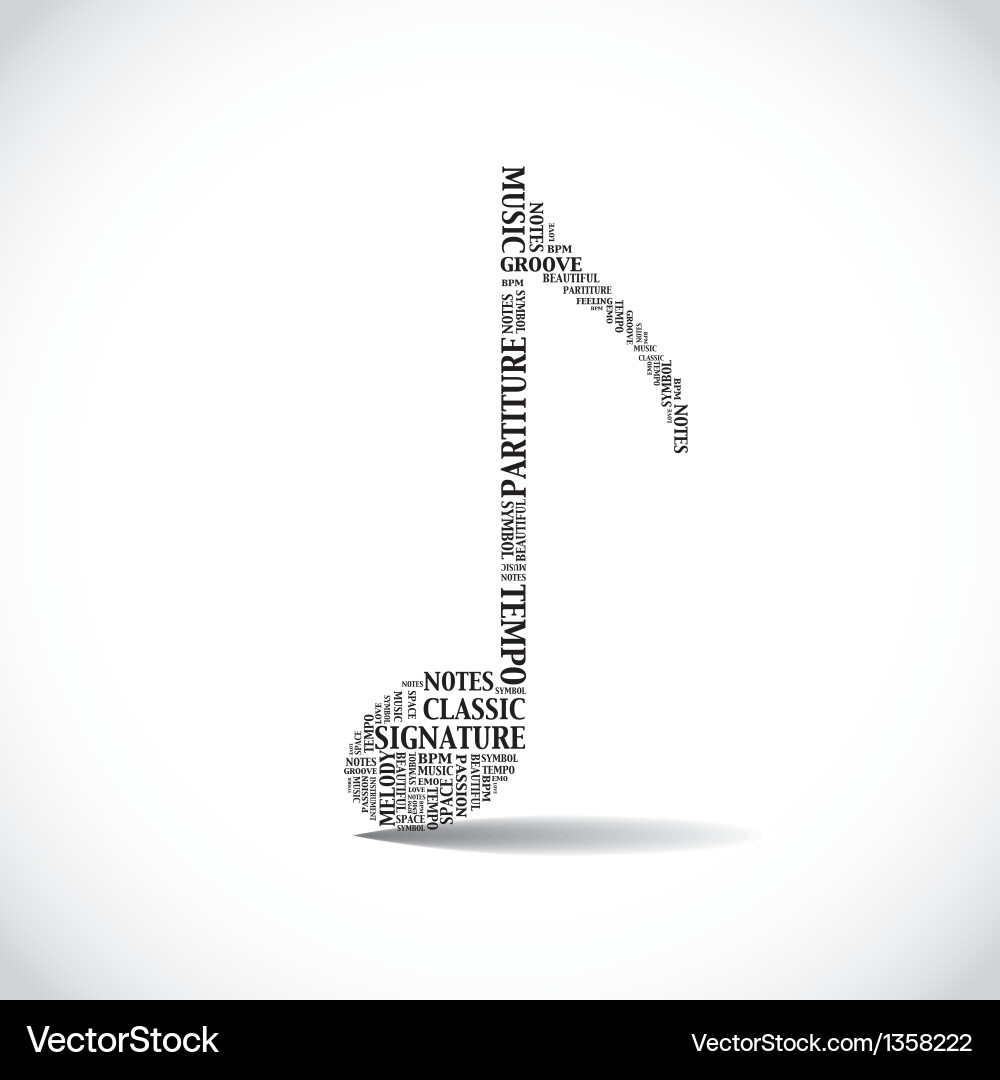 Music note Royalty Free Vector Image - VectorStock