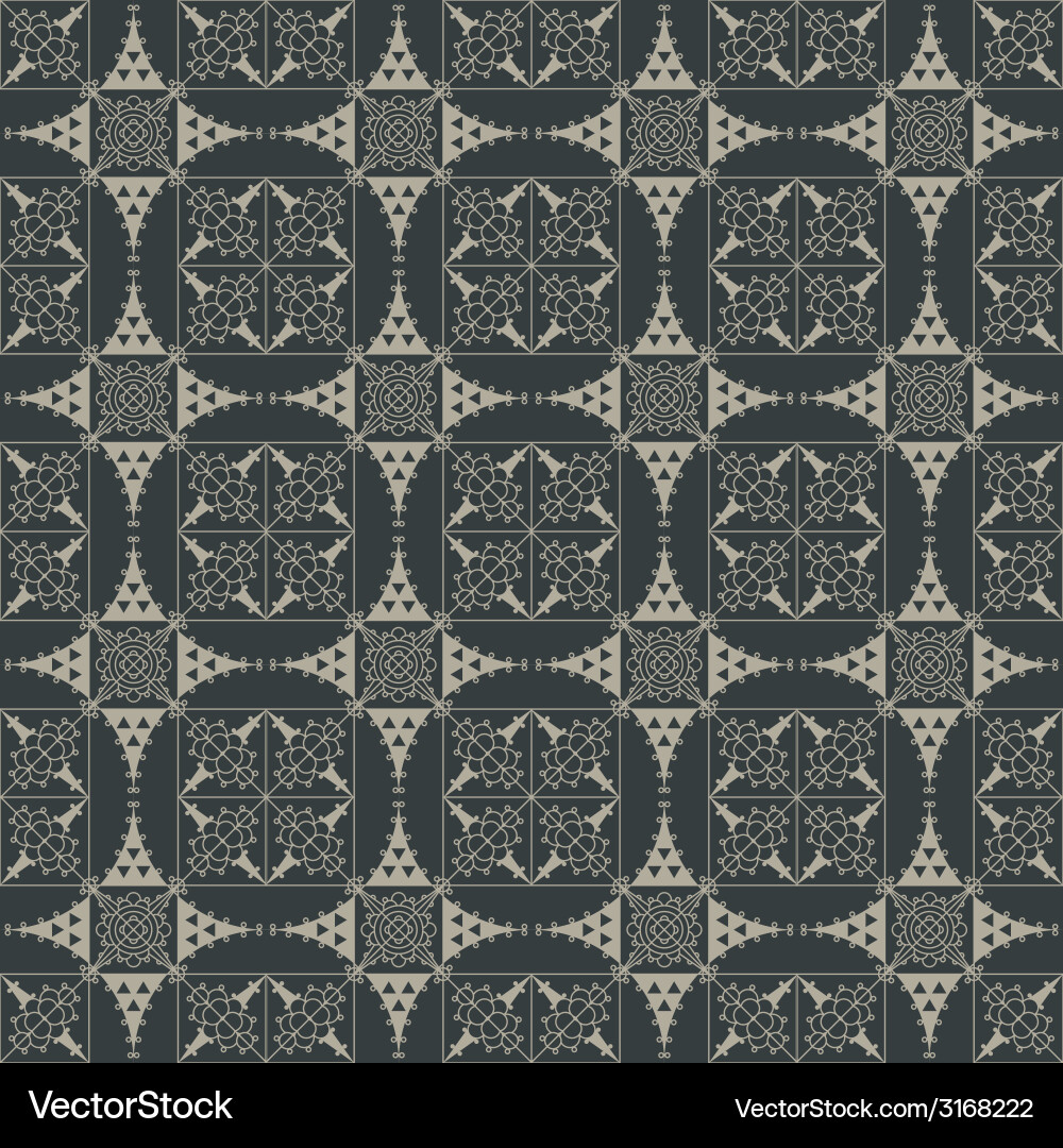 Seamless vintage background wallpaper Royalty Free Vector