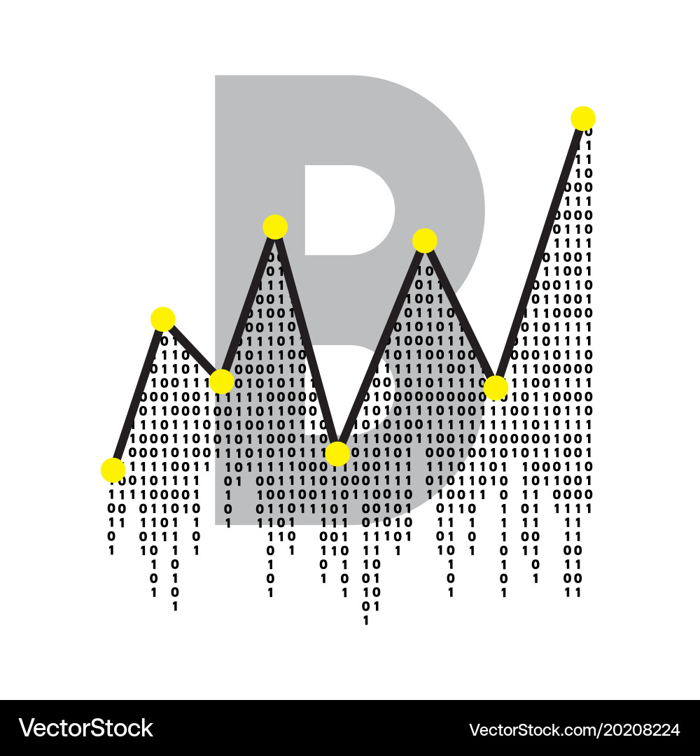 Abstract bitcoin technology Royalty Free Vector Image