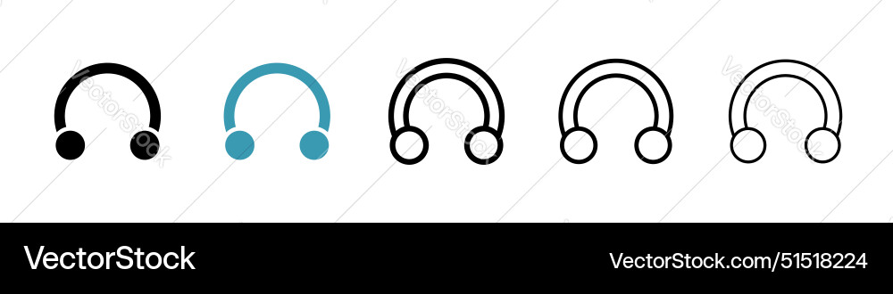 Piercing icon Royalty Free Vector Image - VectorStock