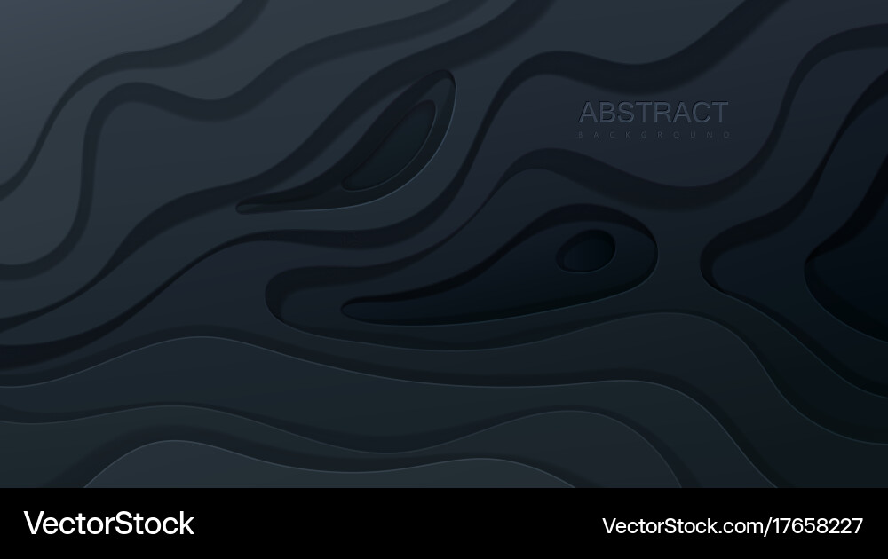 Realistic paper cut background Royalty Free Vector Image