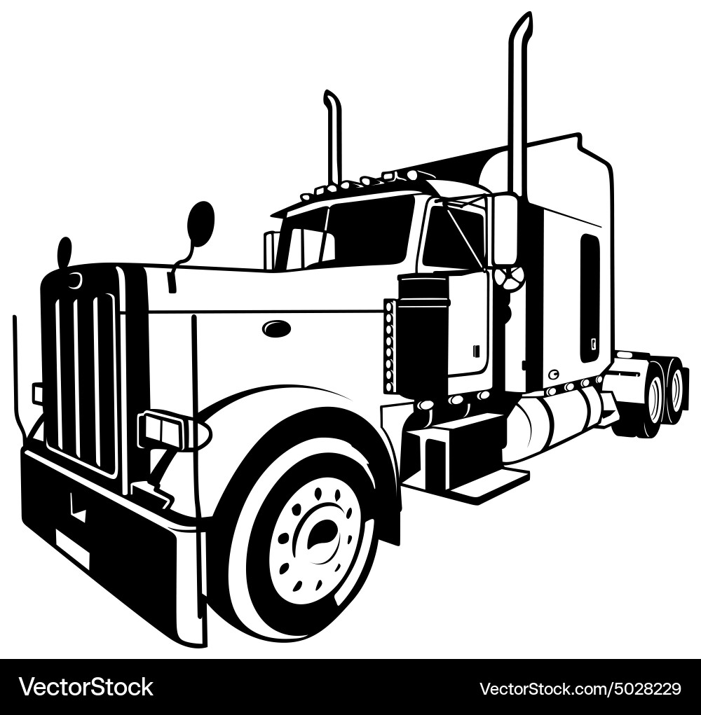 Trailer Outline Vector Images (over 9,900)