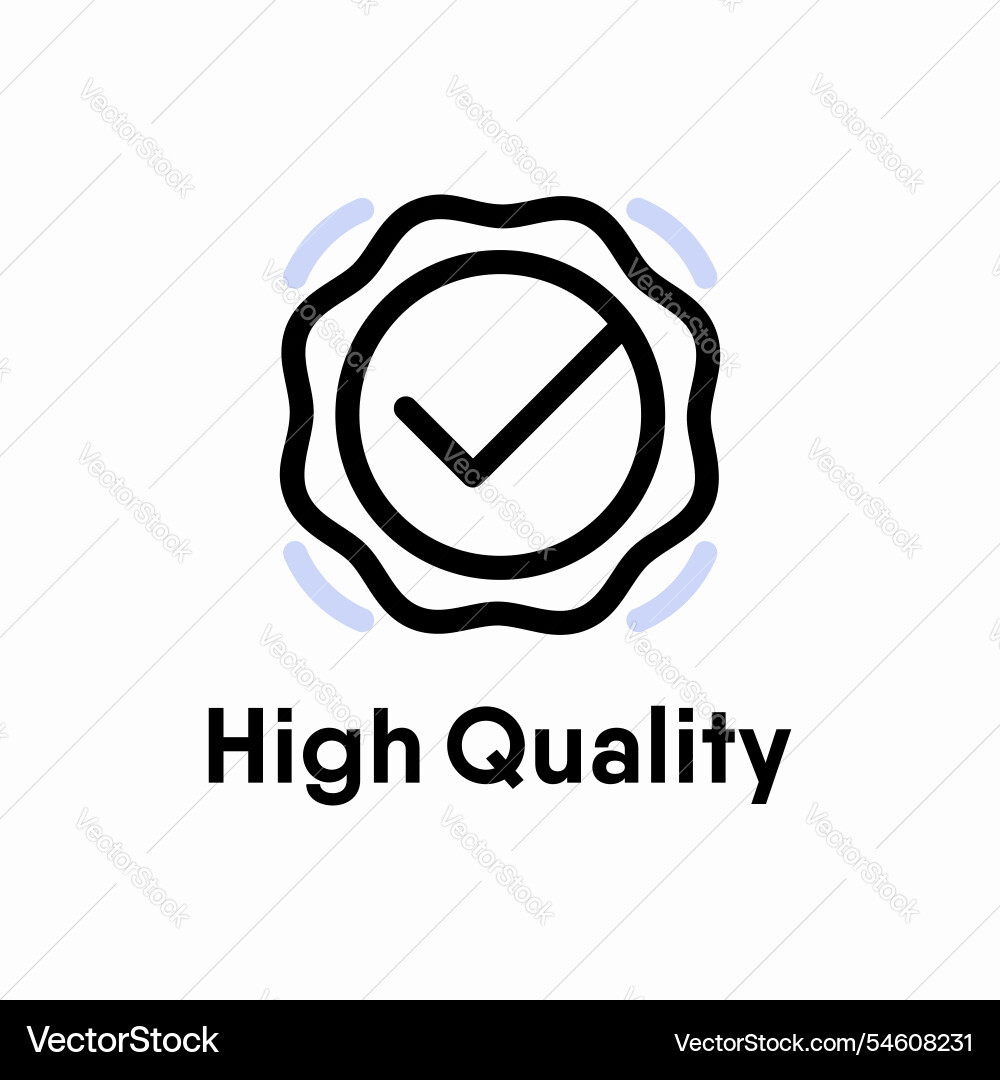 High quality information sign Royalty Free Vector Image