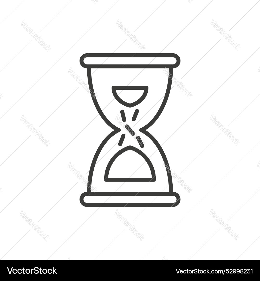 Hourglass icon set old sandglass wait timer Vector Image