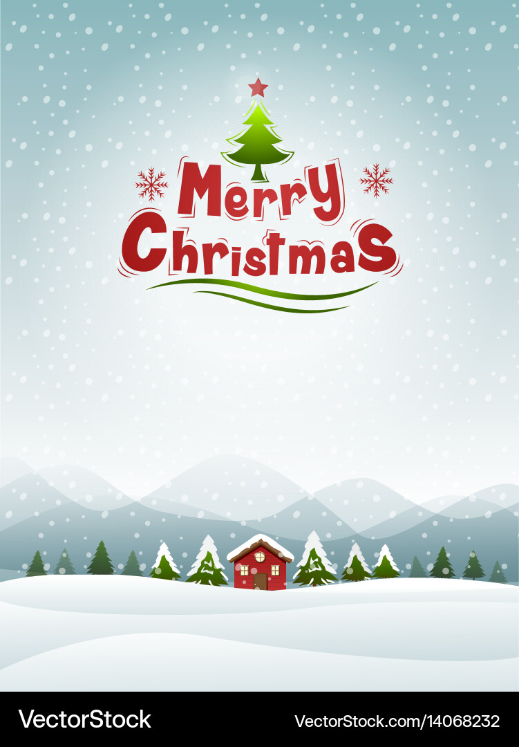Merry christmas Royalty Free Vector Image - VectorStock