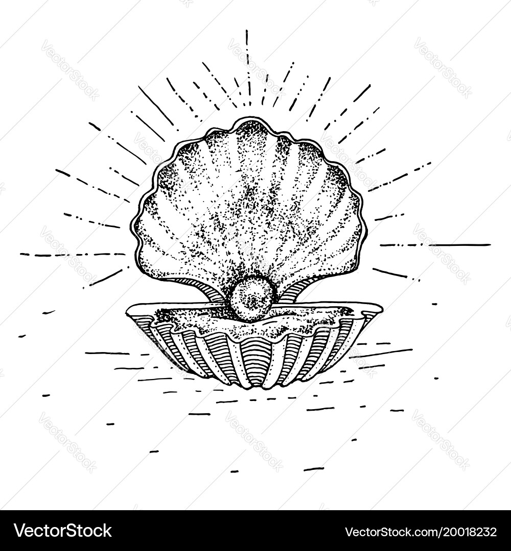 Shell Pearl Tattoos 12 Shell Tattoo Ideas Trending For Summer 2024 And