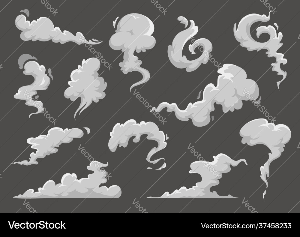 Comic Smoke Vector Images (over 7,800)