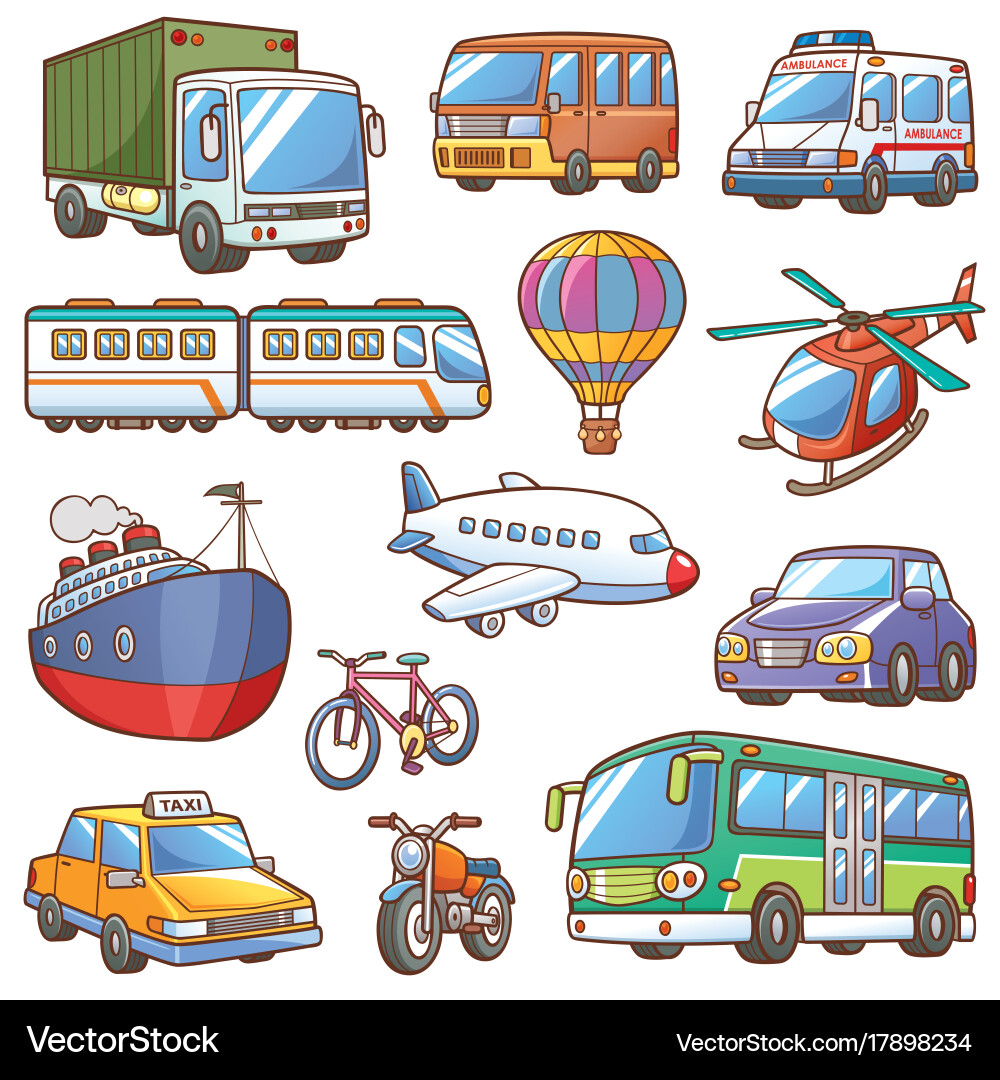 Transportation Royalty Free Vector Image - VectorStock