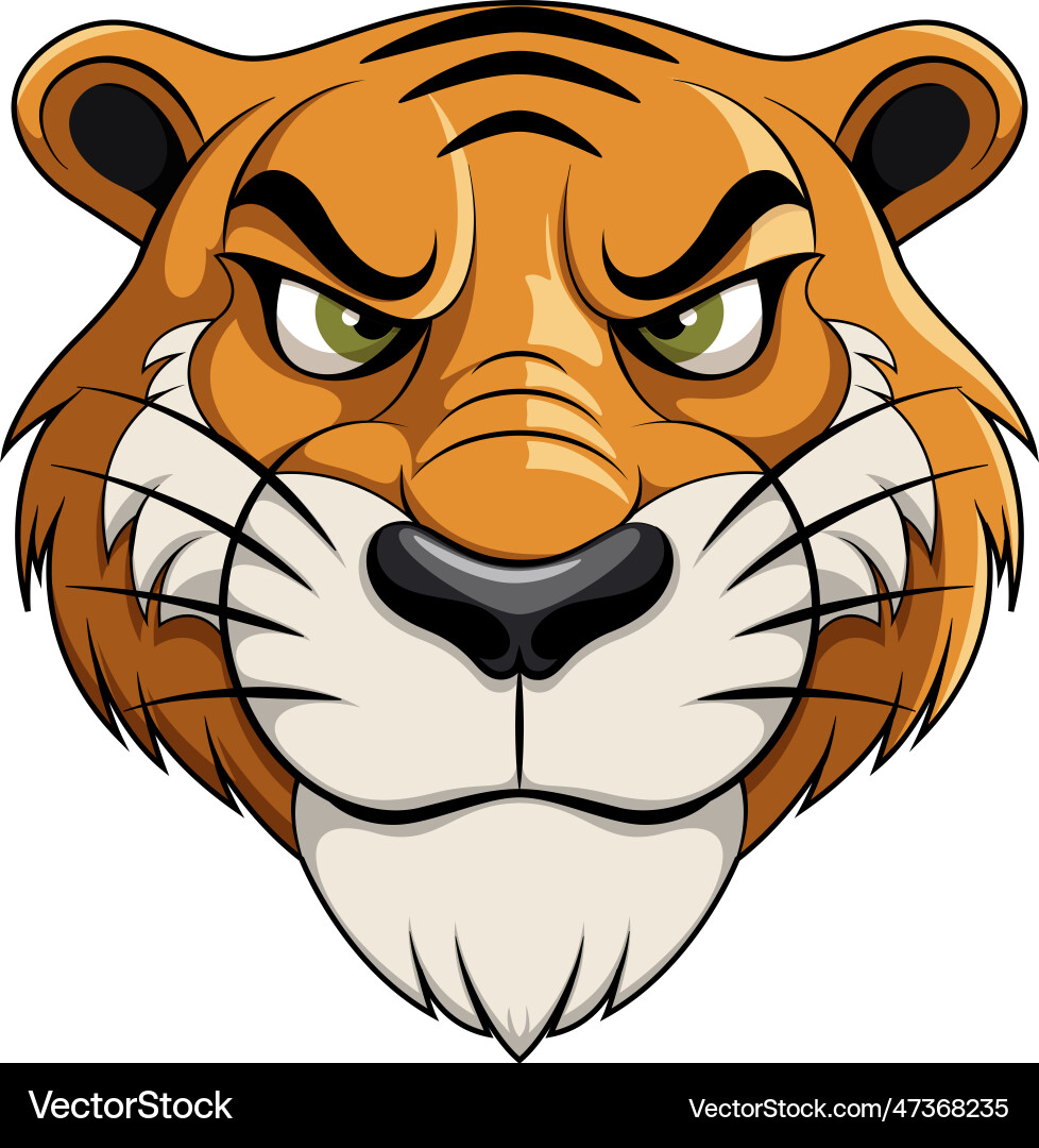 Animated Tiger Face