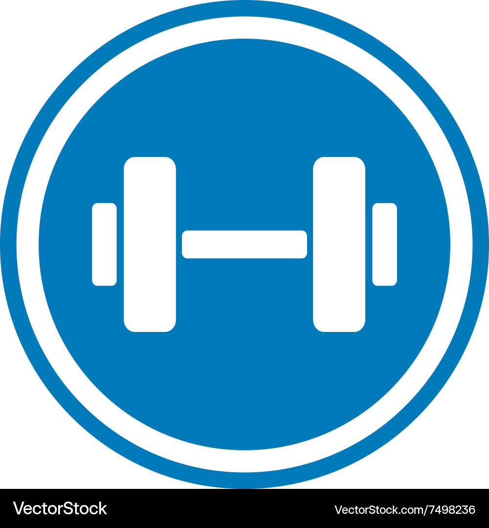 Weights logo Royalty Free Vector Image - VectorStock