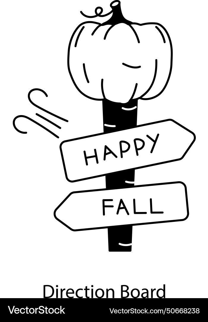 Direction board Royalty Free Vector Image - VectorStock