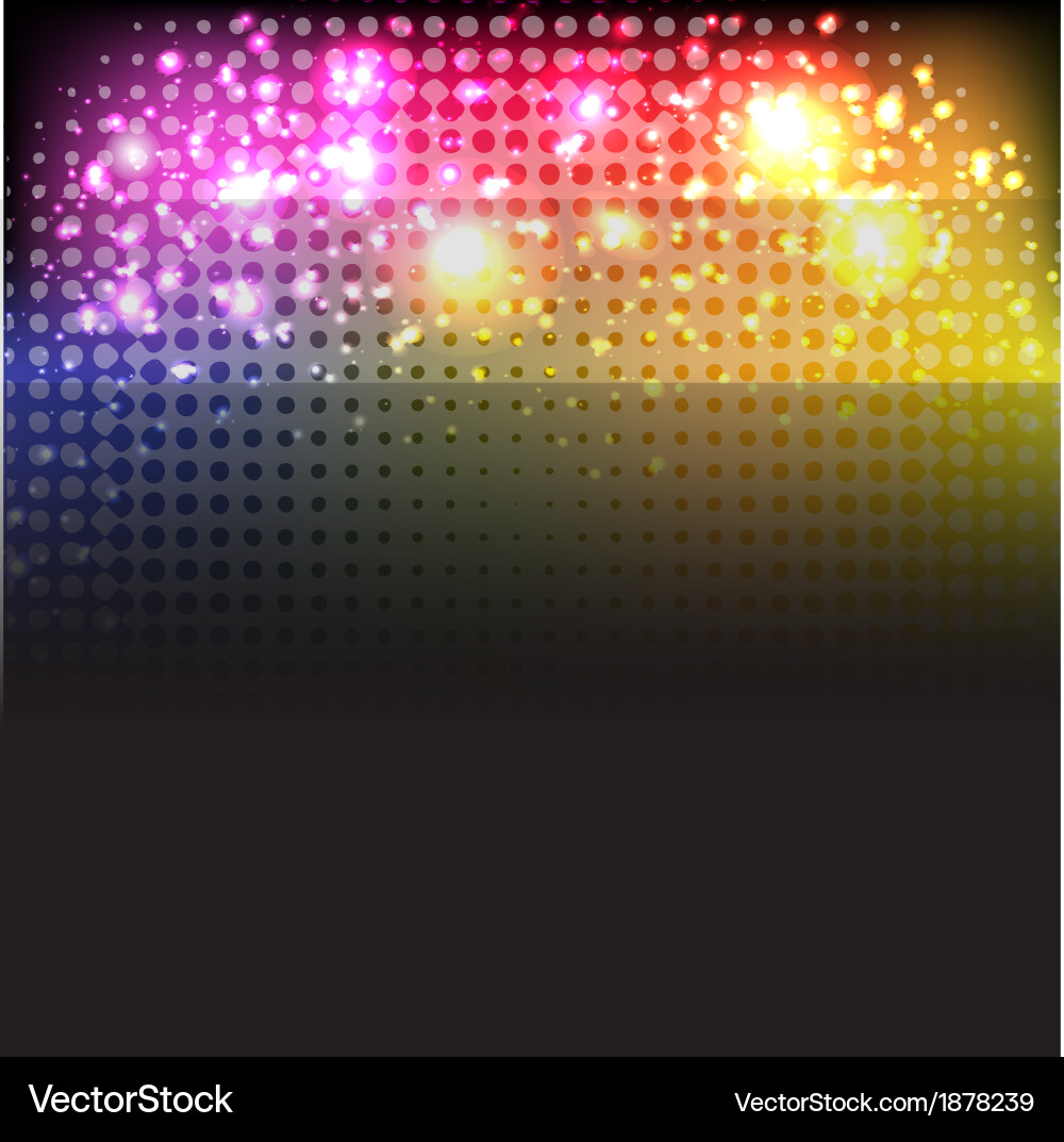 Bright neon lights background Royalty Free Vector Image