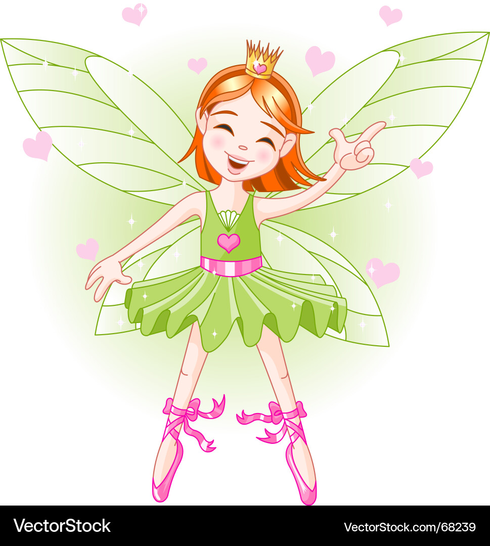 Cartoon fairy Royalty Free Vector Image - VectorStock
