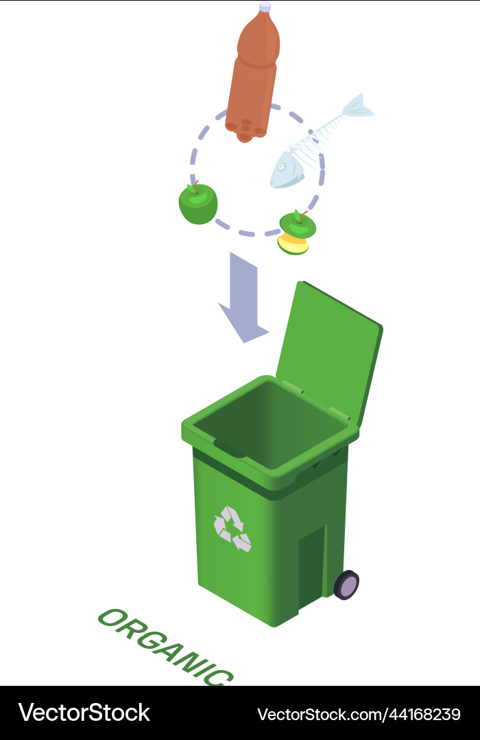 Garbage recycling icon Royalty Free Vector Image
