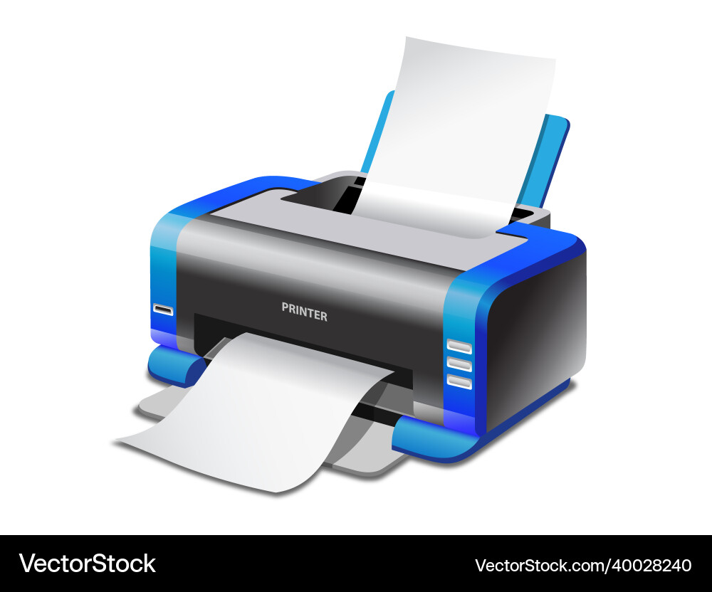 Printer Royalty Free Vector Image - VectorStock