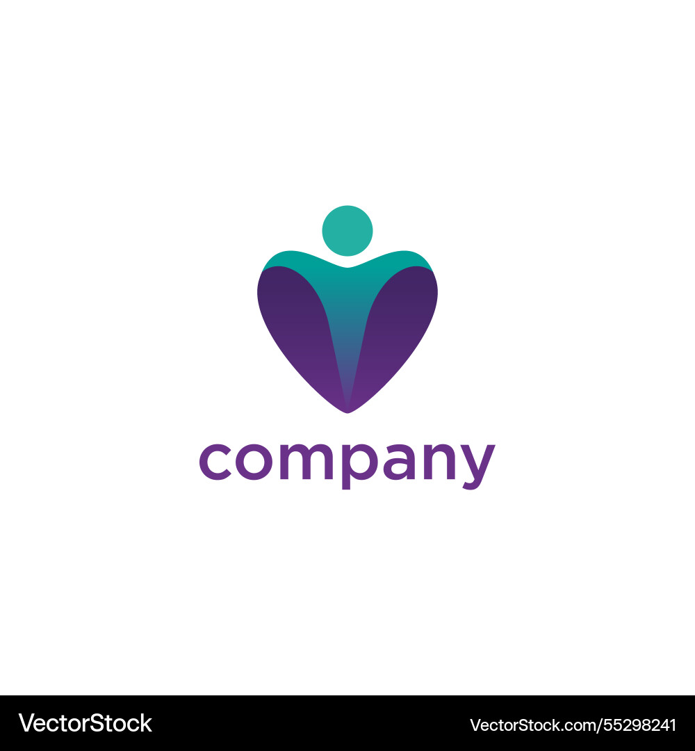 Abstract people icon Royalty Free Vector Image