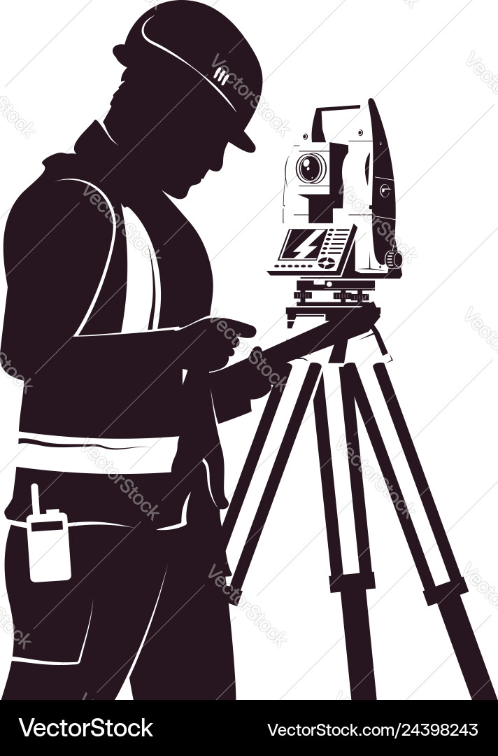 Total Station Vector Images (over 100)