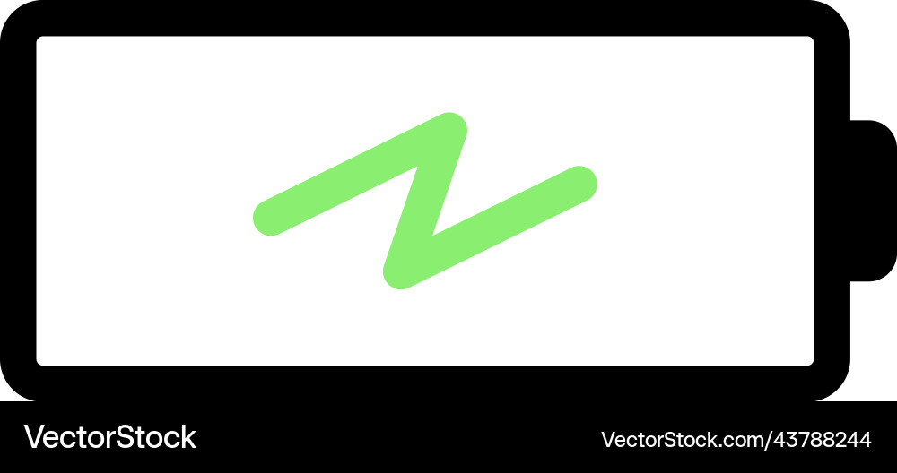 Load level battery icon Royalty Free Vector Image