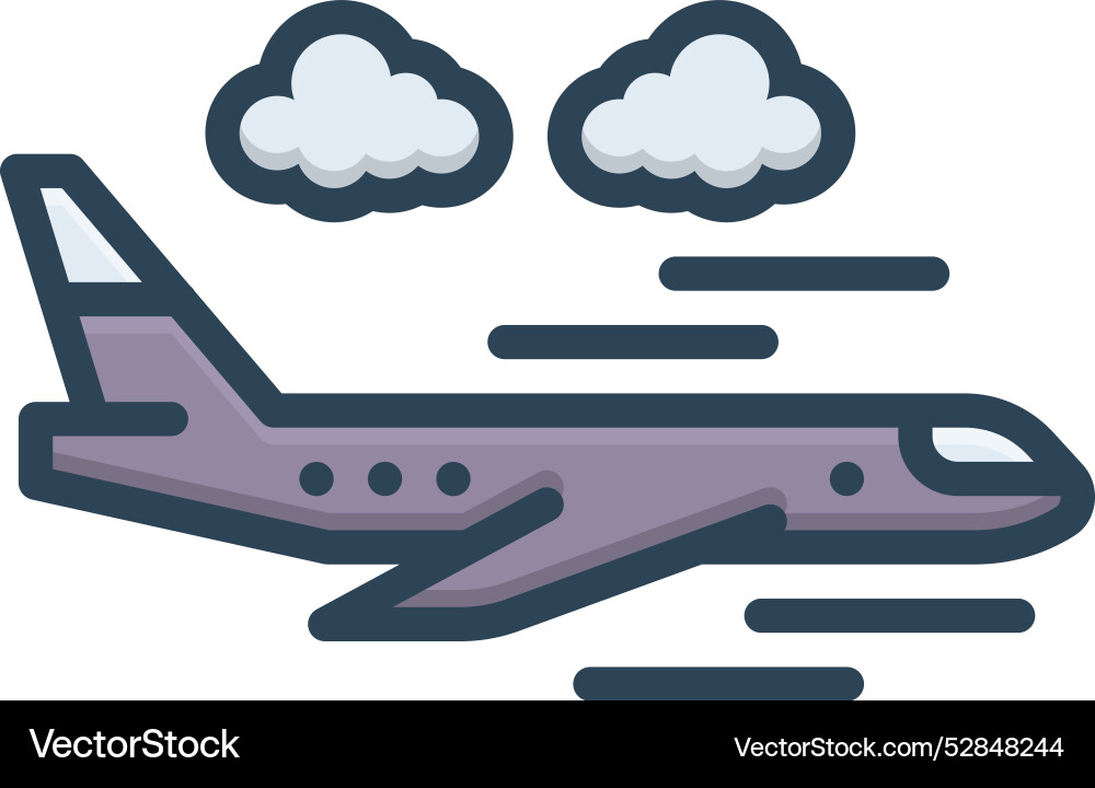 Plane Royalty Free Vector Image - VectorStock