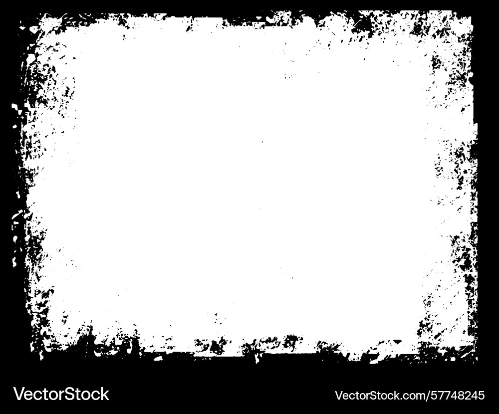 Grunge overlay abstract frame – Royalty-Free Vector | VectorStock