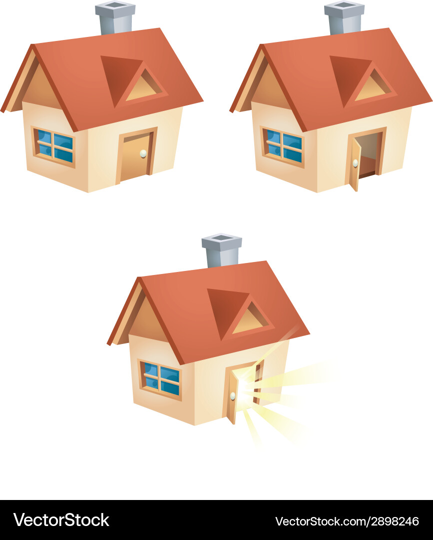 Home Royalty Free Vector Image - VectorStock