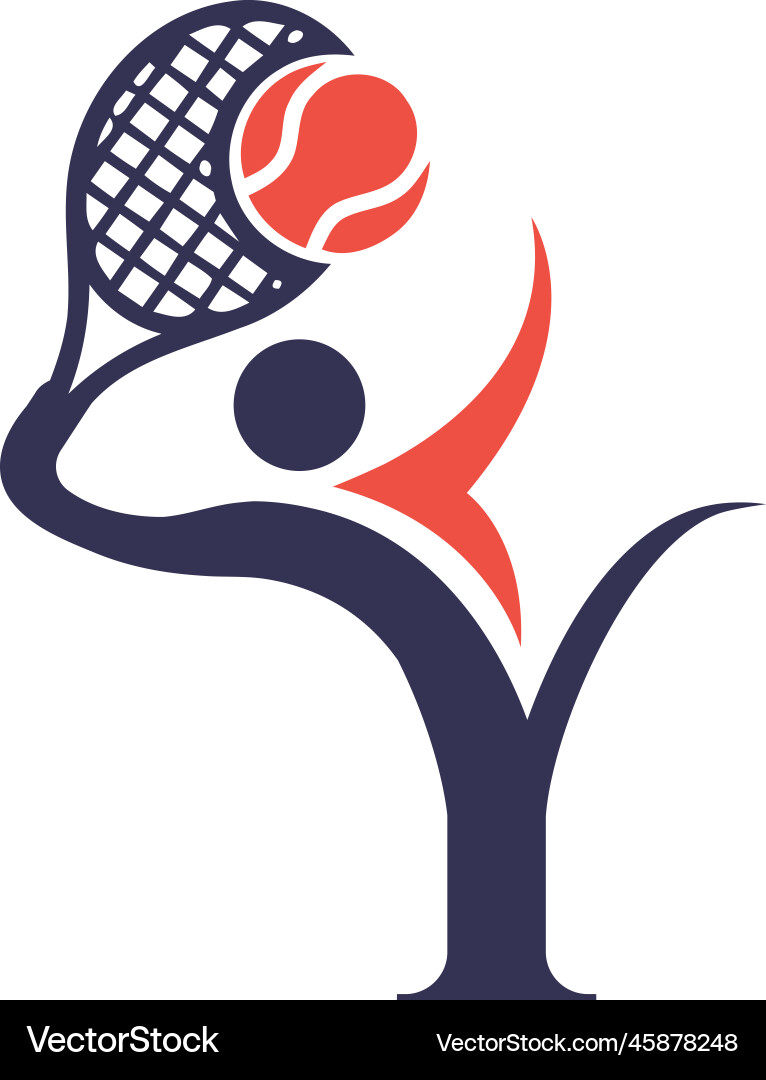 Padel logo Royalty Free Vector Image - VectorStock
